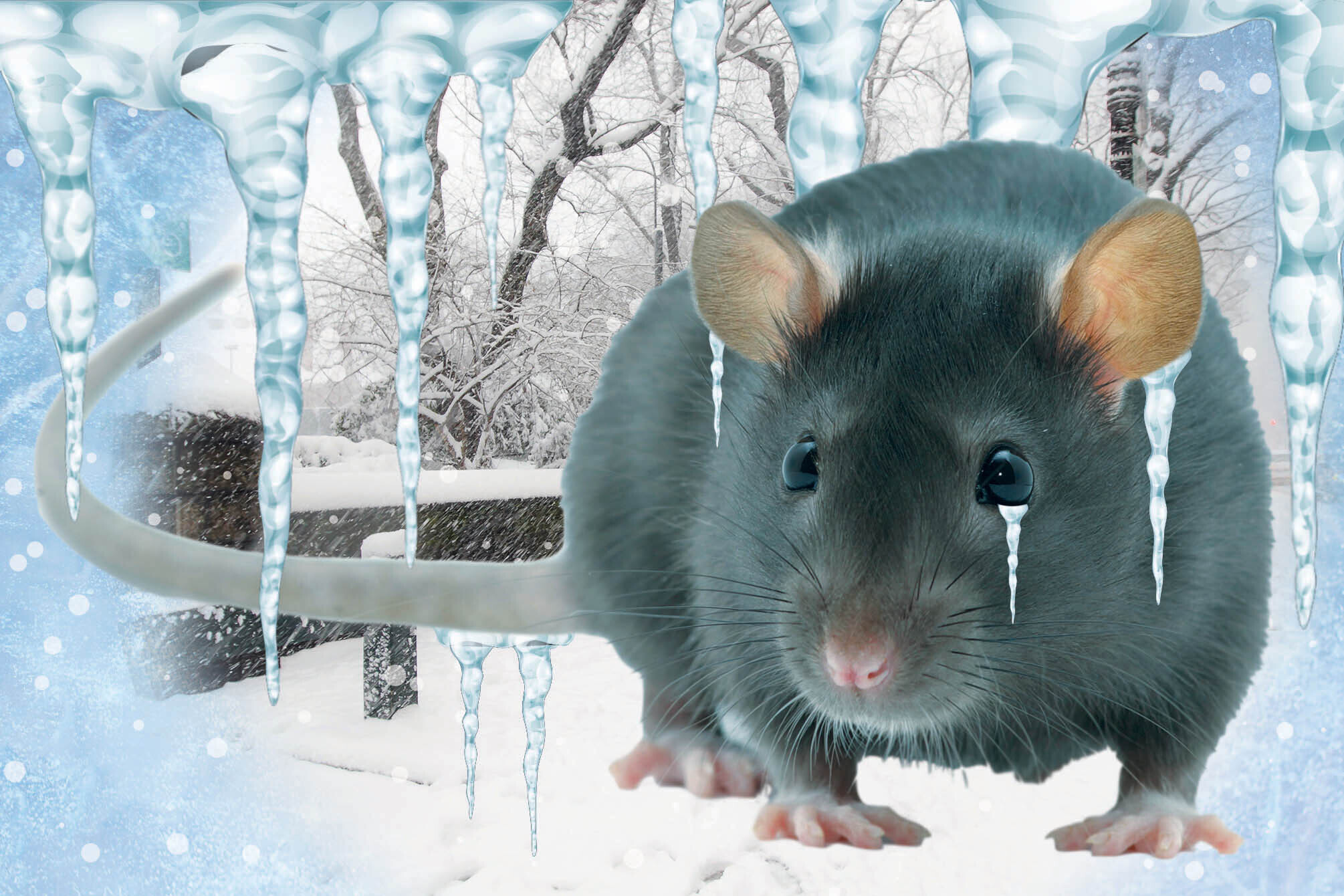 Frigid temps are cold-blocking ‘stressed out’ NYC rats from hanky panky