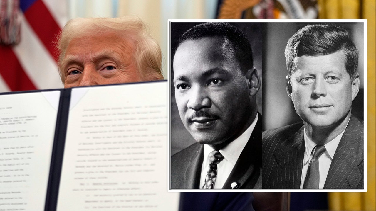 Trump signs order to declassify files on JFK, RFK, and MLK Jr ...