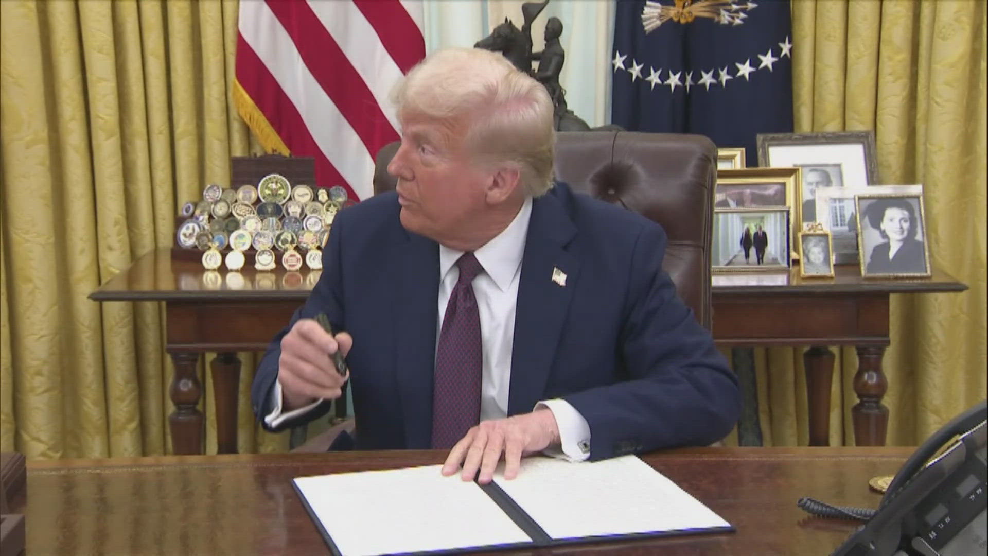 President Trump signs executive order declassifying files on JFK, RFK ...