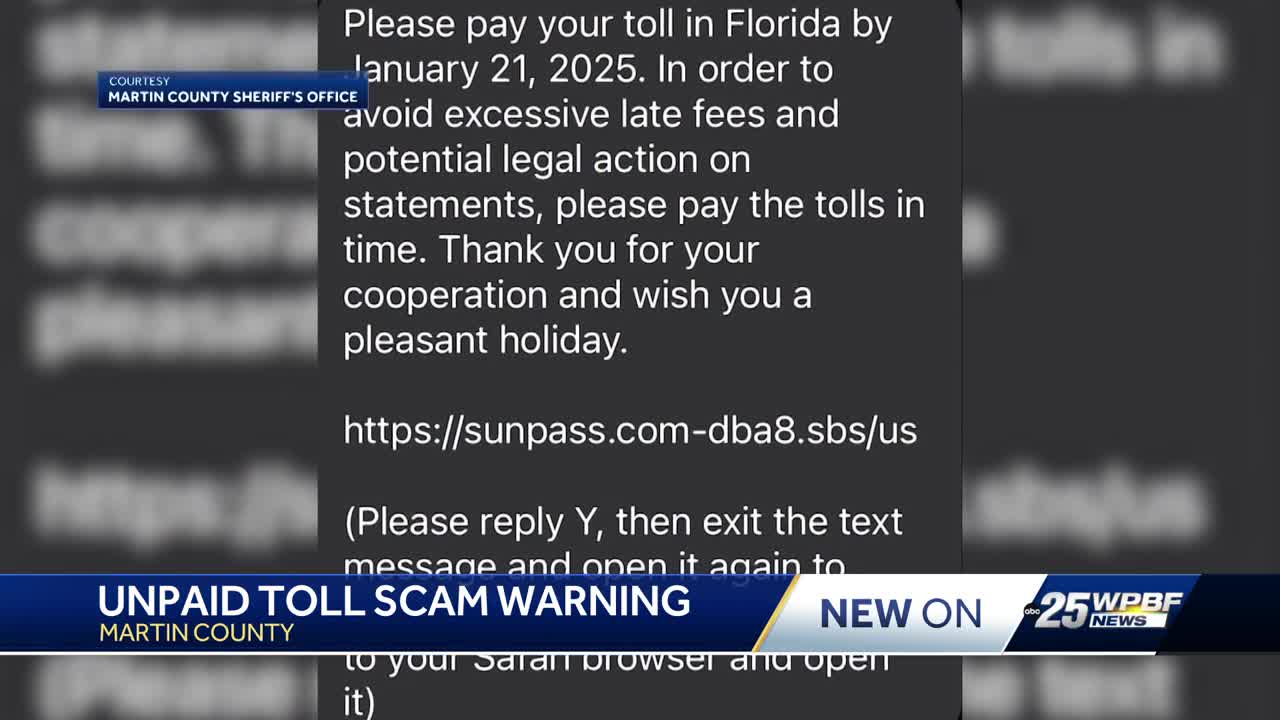 SunPass text scams resurface in South Florida