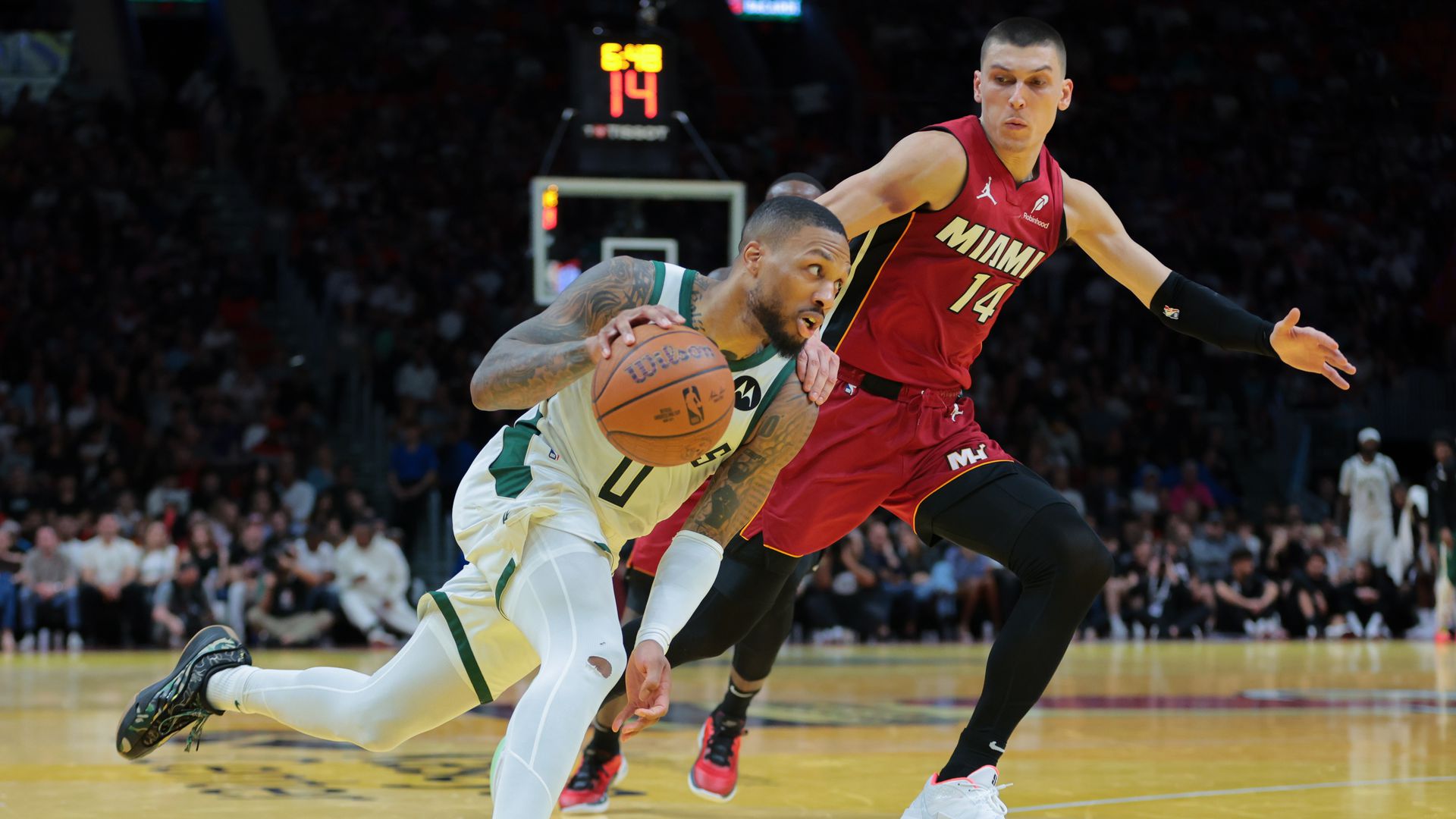 Report: Bucks vs. Heat pushed back to 7:30 PM tip-off