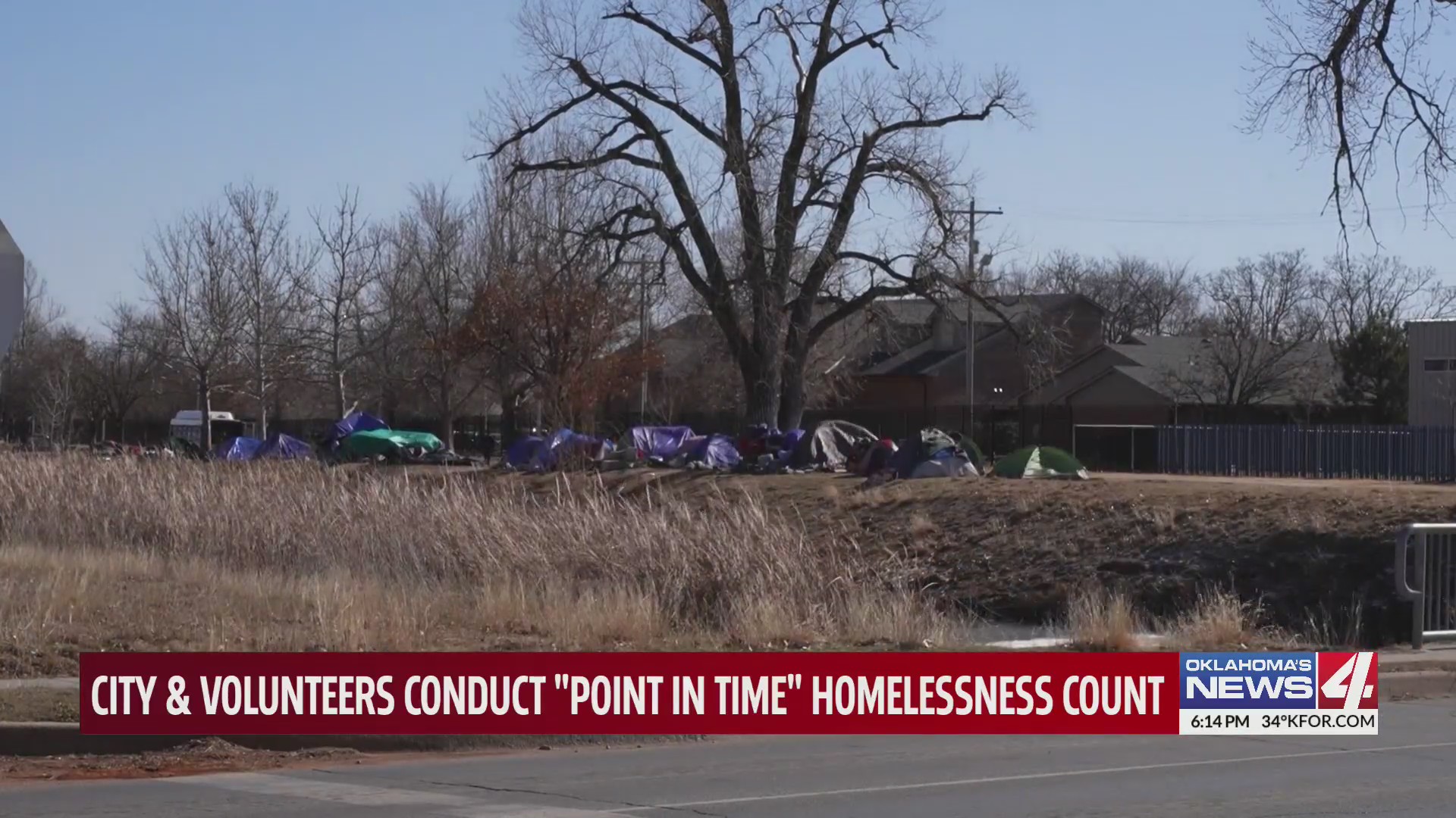 City & volunteers conduct "Point in Time" homelessness count