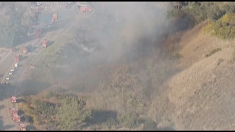 Gilman Fire | Fire extinguished in San Diego's La Jolla neighborhood ...