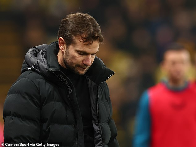 Watford issue bizarre statement over manager Tom Cleverley's future and ...