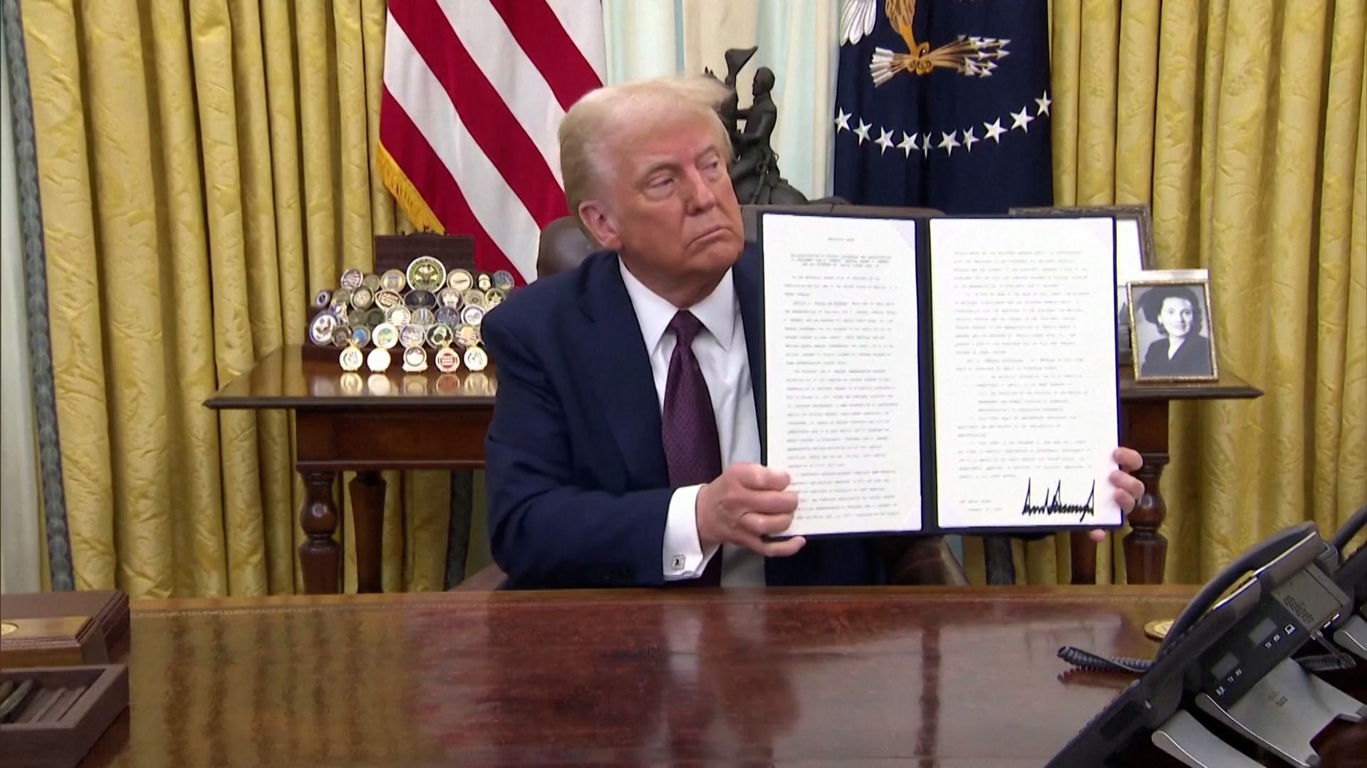 Trump signs executive order to release secret JFK, RFK and MLK ...