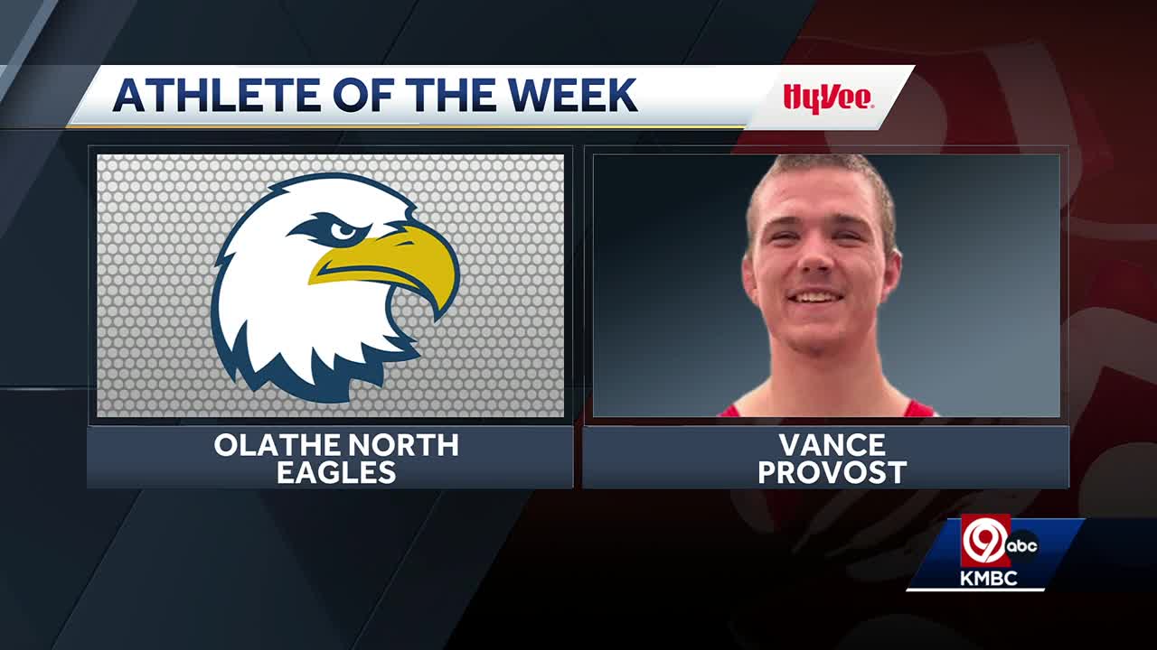 KMBC-Hy-Vee Athlete of the Week: Olathe North wrestler Vance Provost