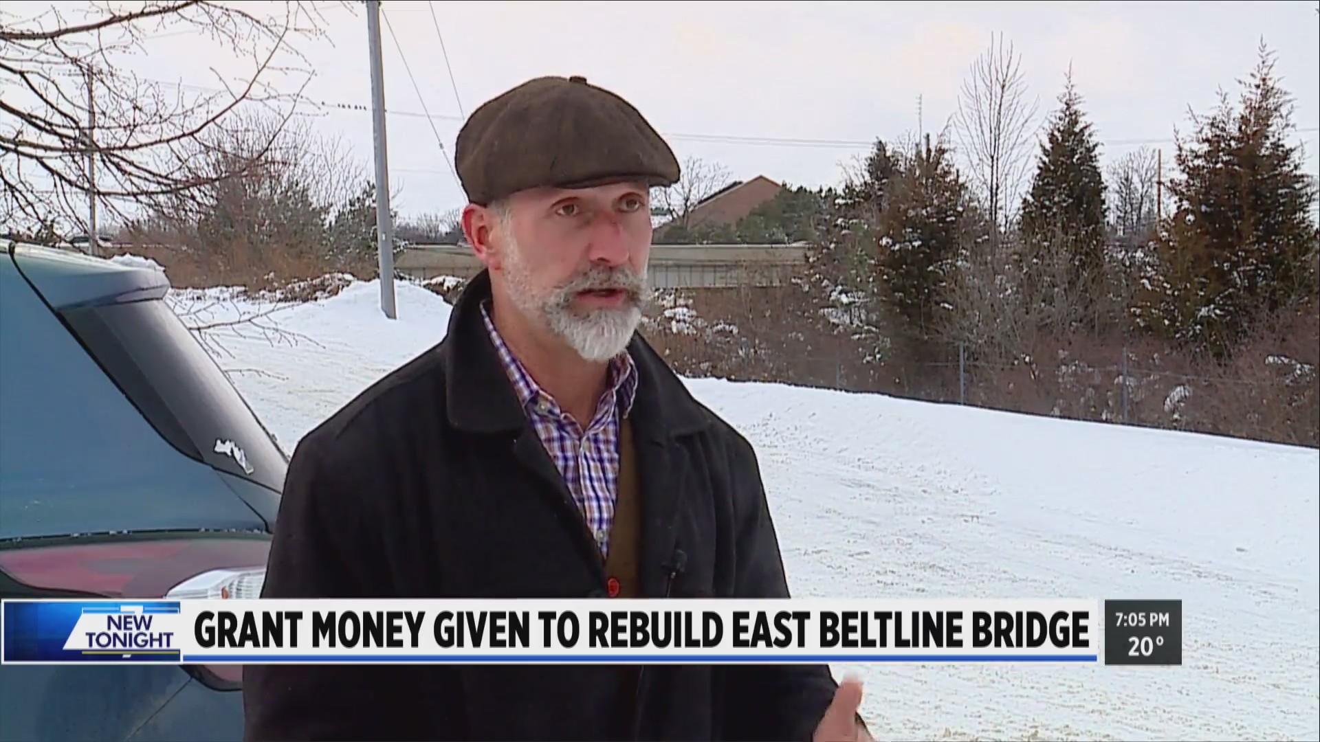 Grant money given to rebuild East Beltline bridge