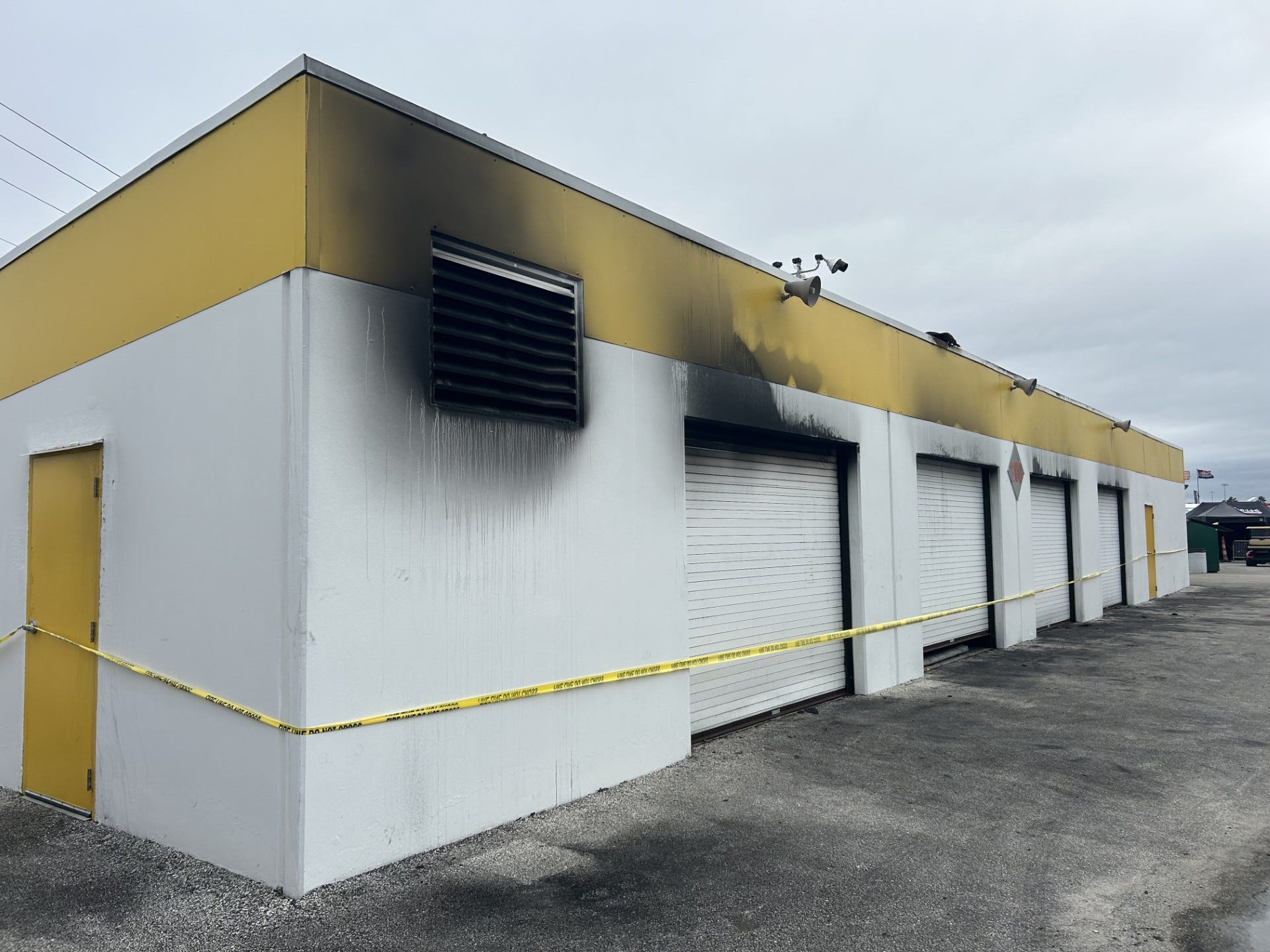 Fire breaks out at Daytona International Speedway during practice ahead ...