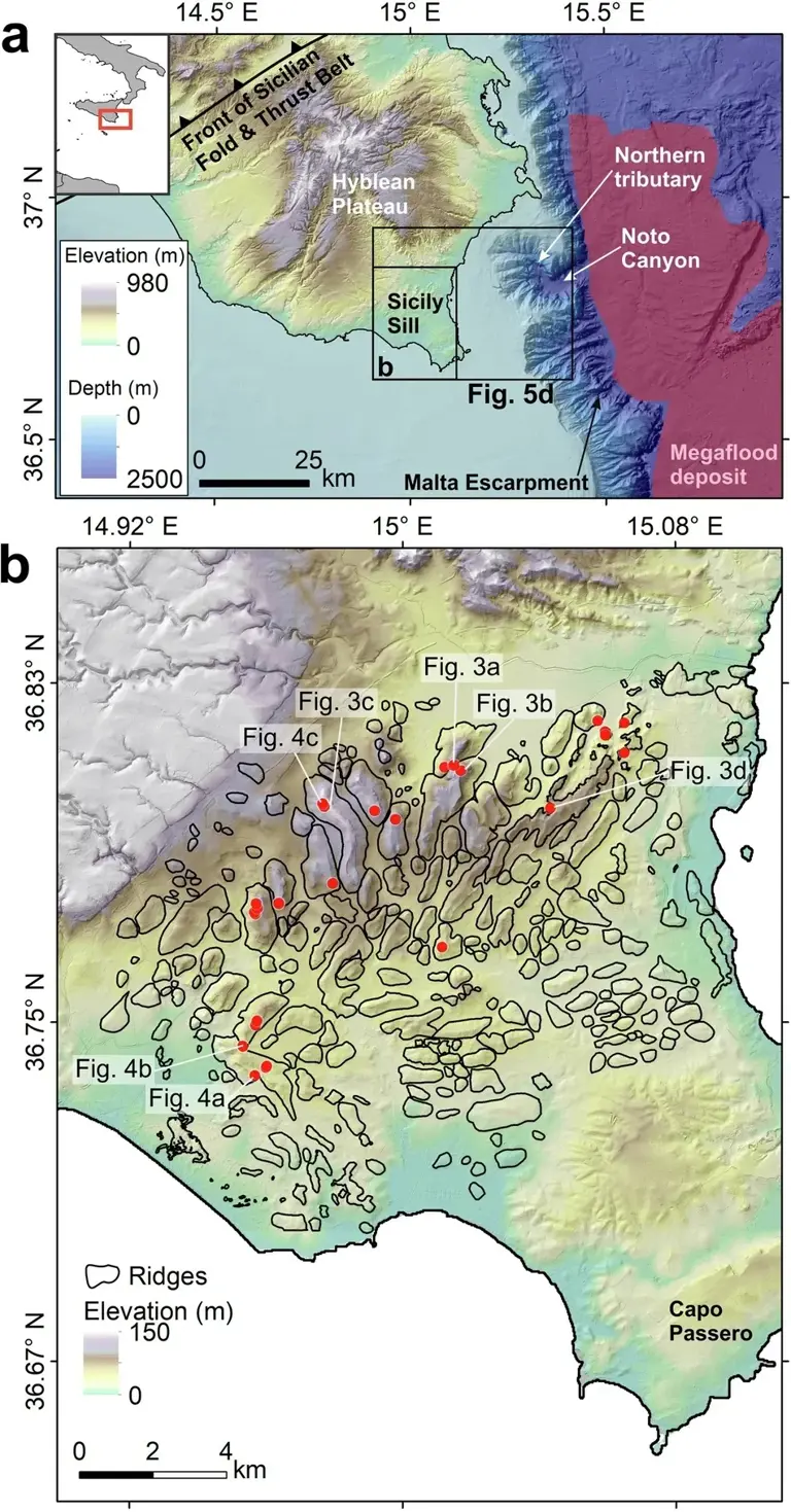 Earth's largest flood refilled the Mediterranean Sea five million years ago