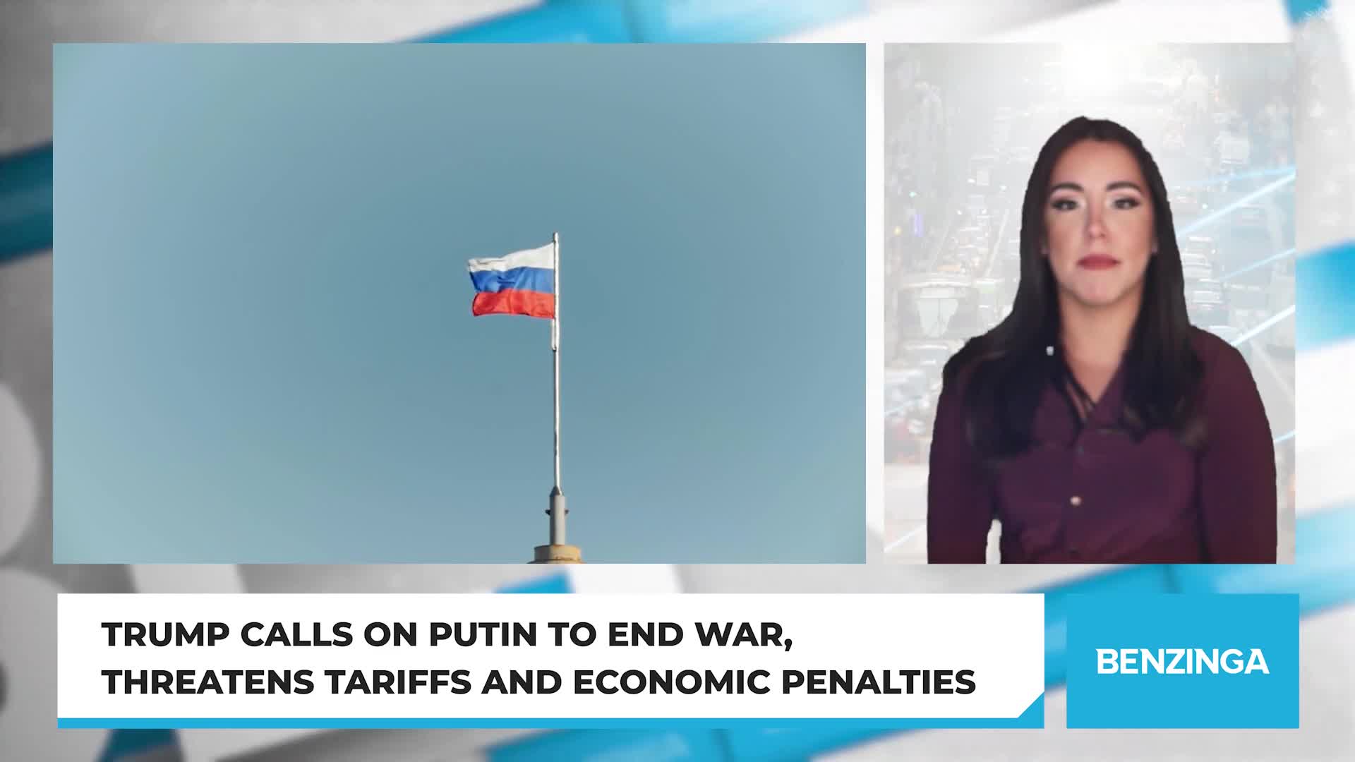 Trump Calls On Putin To End War, Threatens Tariffs And Economic Penalties