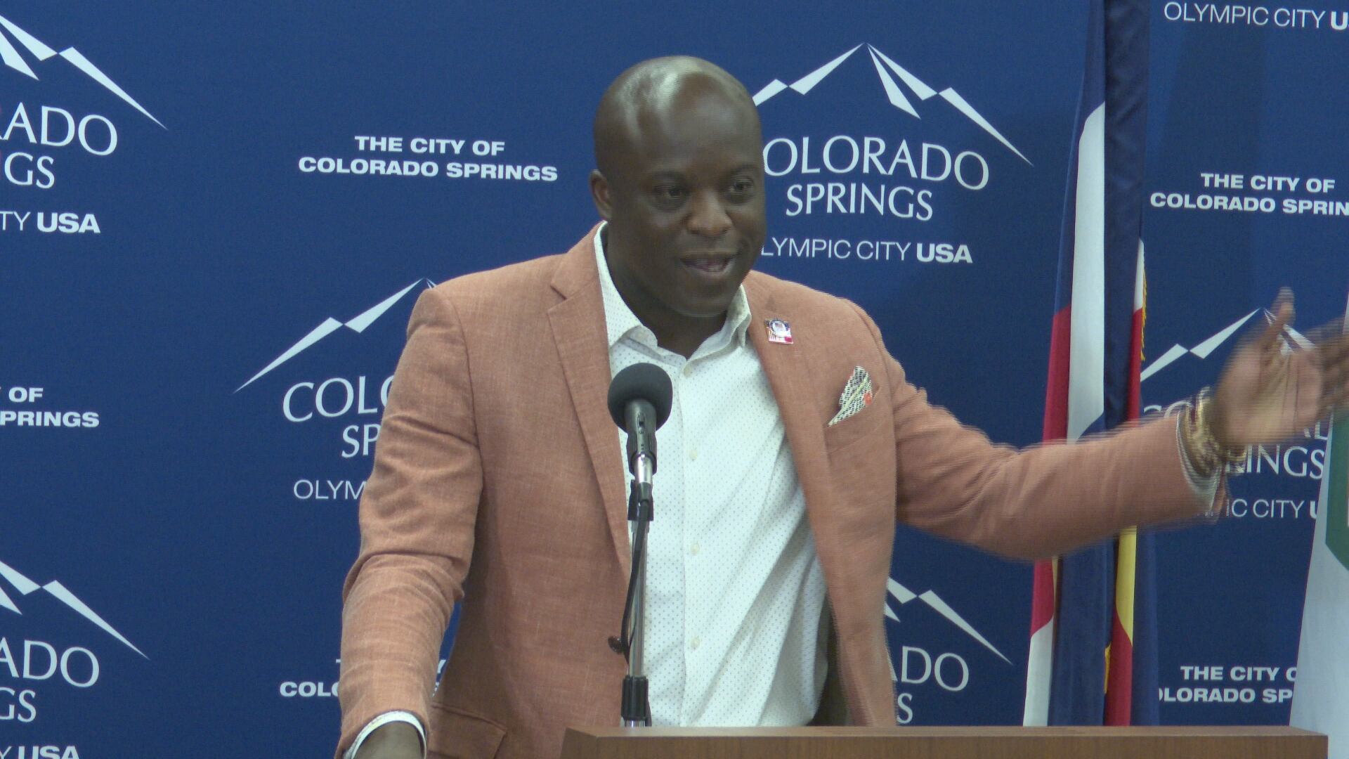 Colorado Springs Mayor Yemi Mobolade discusses city preparations for ...
