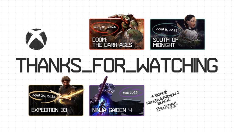 Everything announced at the Xbox Developer Direct 2025