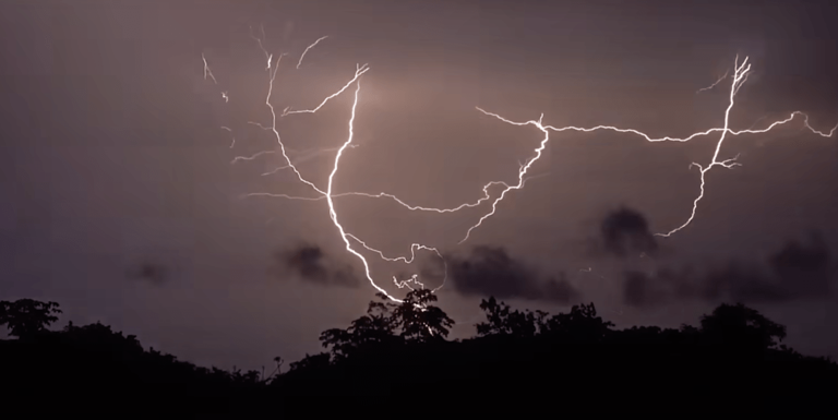 The Venezuelan lake with killer lightning