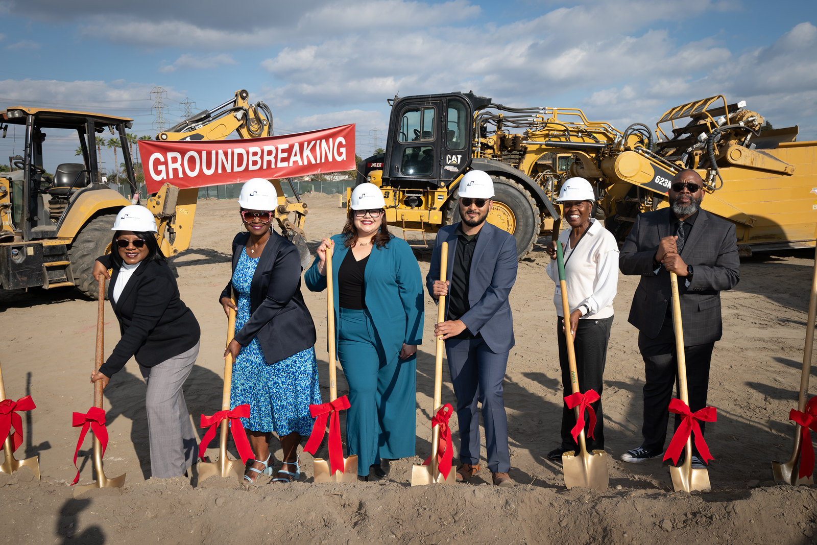 Compton College breaks ground on student housing project