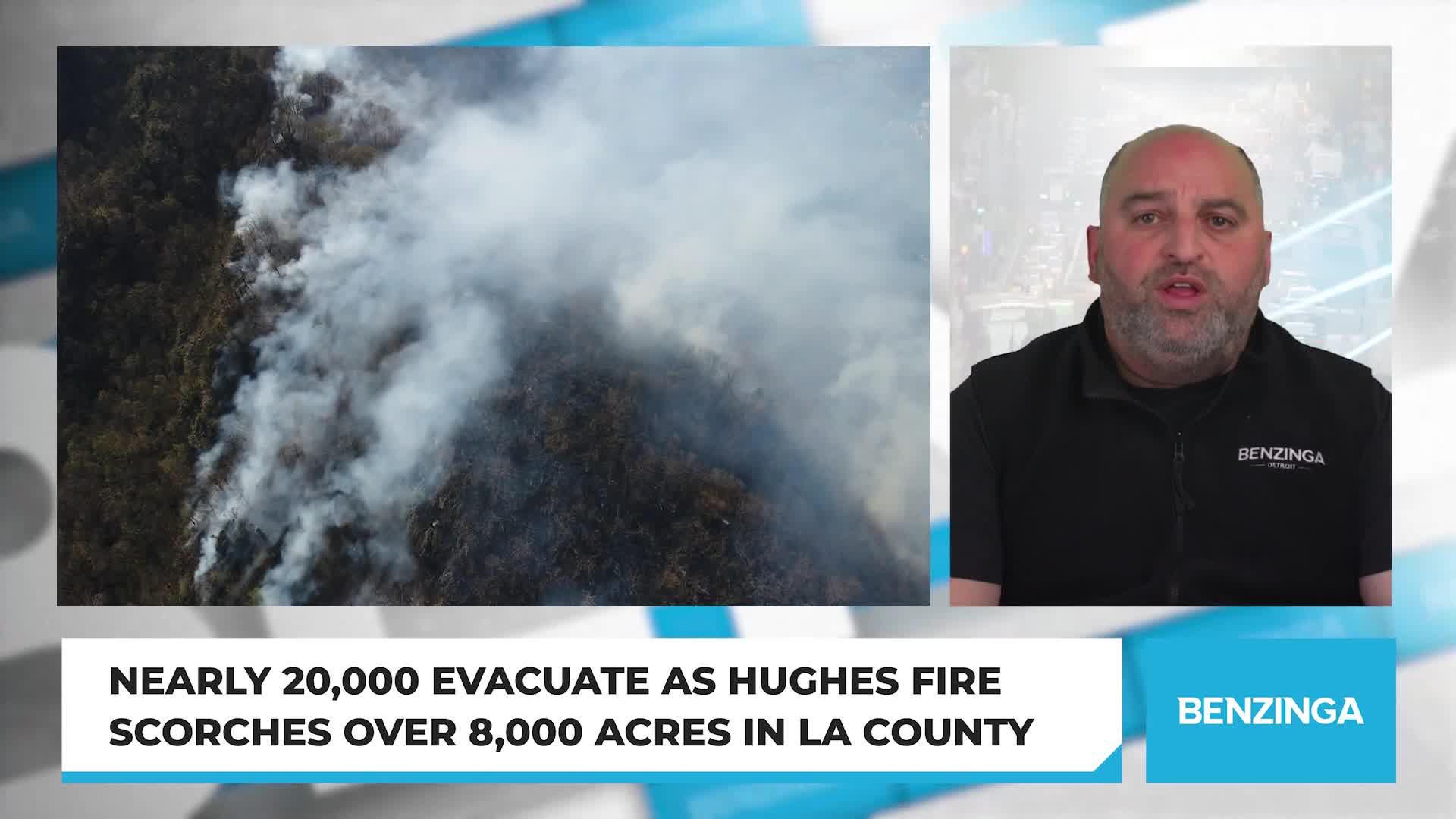 Nearly 20,000 Evacuate as Hughes Fire Scorches Over 8,000 Acres in LA ...