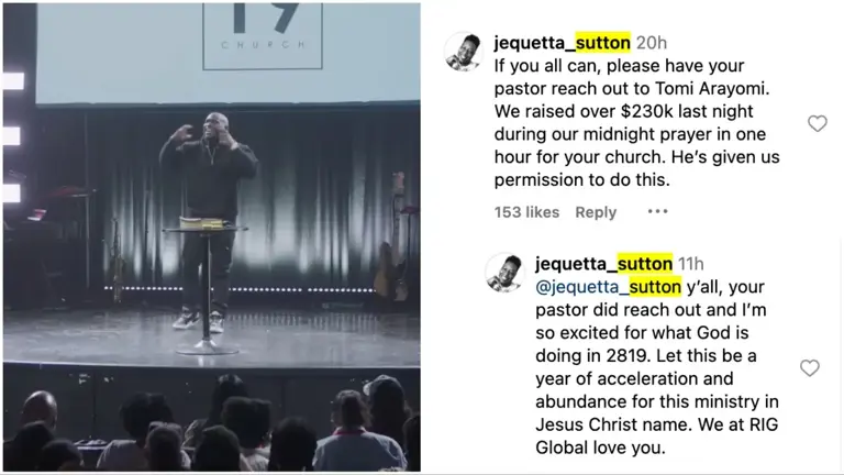 Financial Support Pours In for Rapidly Growing '2819 Church' After City ...