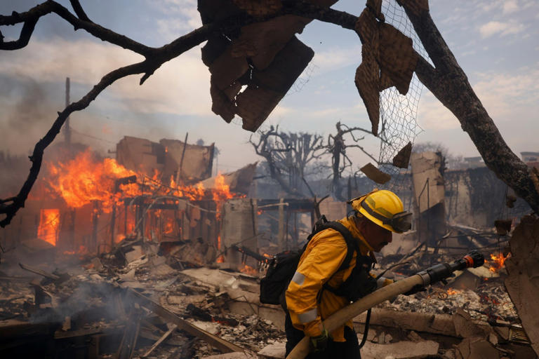 Palisades Fire cost Los Angeles at least $350m in broken infrastructure ...