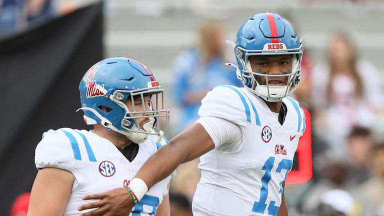 LOOK: Austin Simmons, Ole Miss Rebels Putting in Work For 2025 Football ...