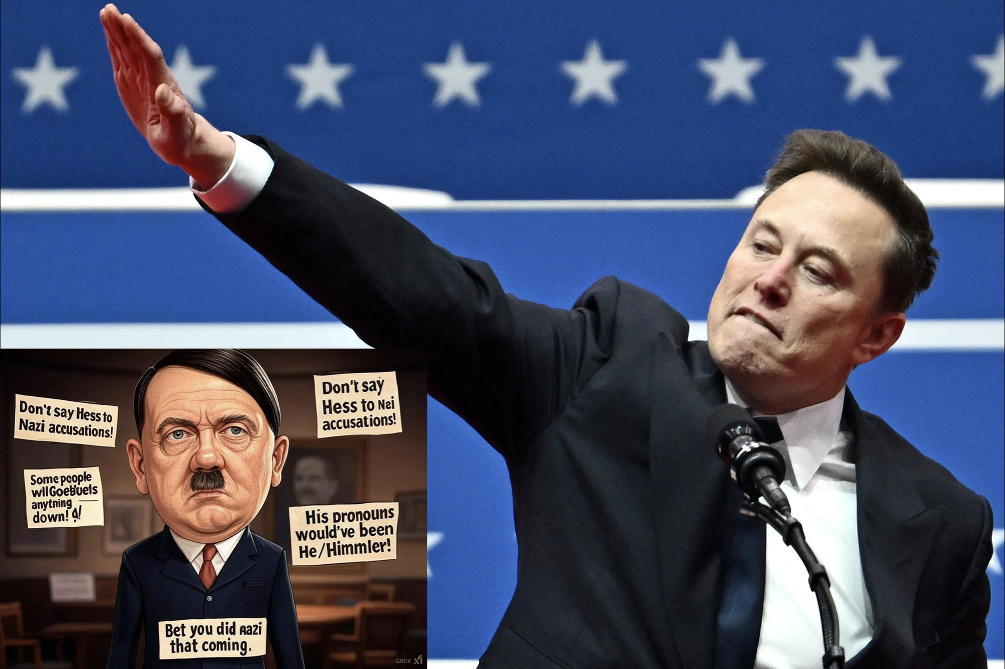 Elon Musk Laughs Off 'Nazi Salute' Backlash With Series of Jokes: 'Bet ...