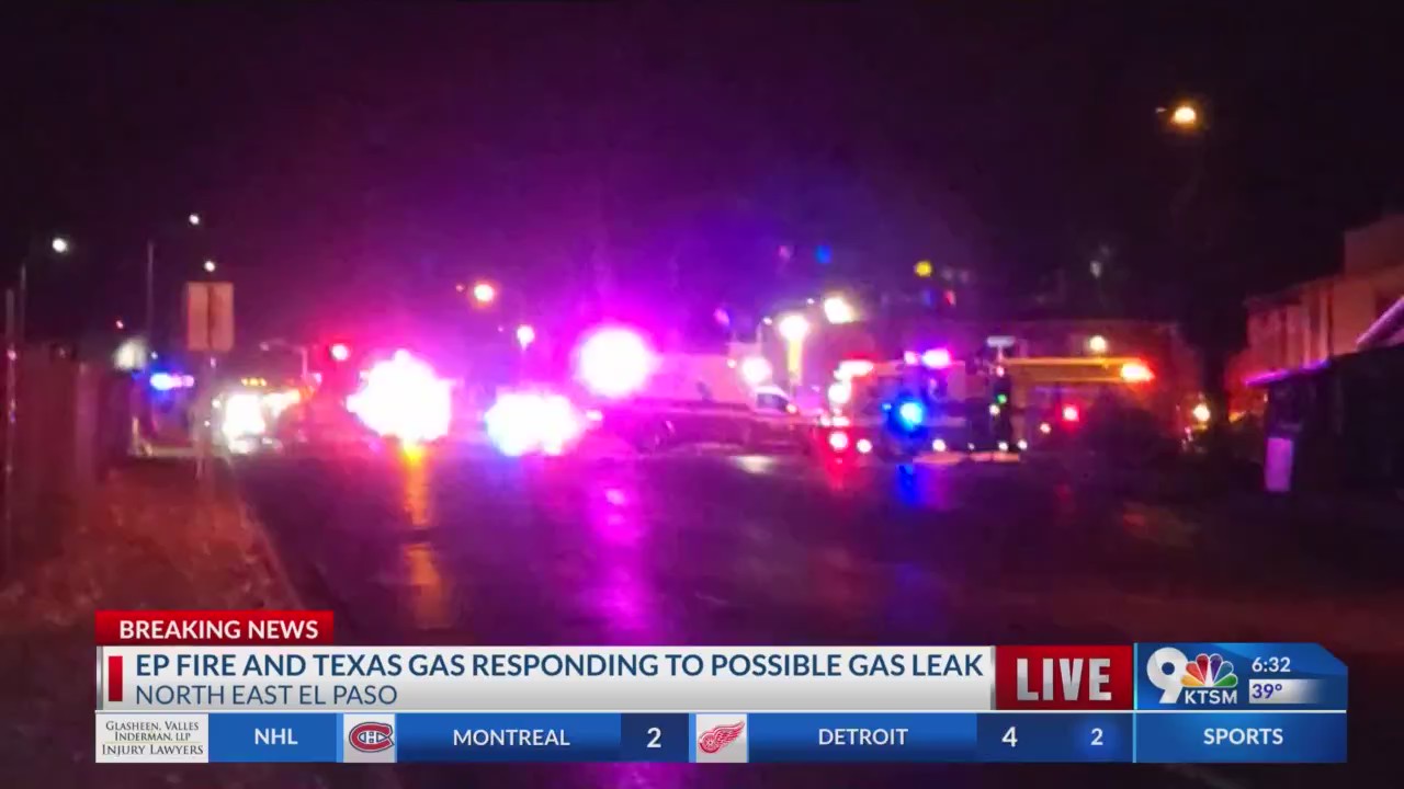 EPFD responding to possible gas leak in Northeast El Paso