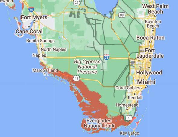 Interactive map reveals areas of US 'underwater by 2050' due to rising ...