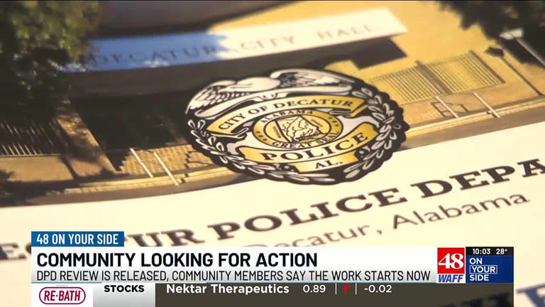Decatur city leaders, community members react to police department review