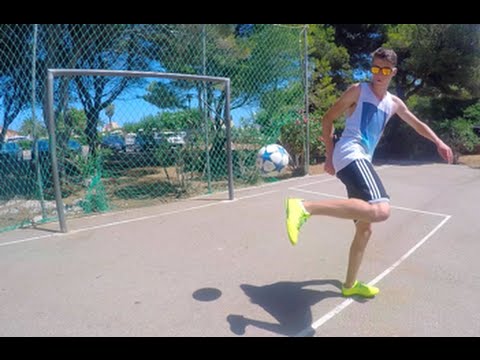 Crossbar Trick Shots Fun! | Footballskills98 Join the Fun!