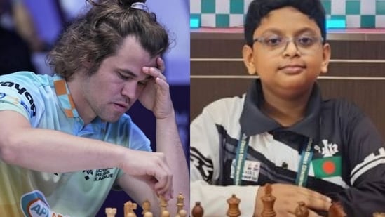 Magnus Carlsen loses to 9-year-old Bangladeshi chess prodigy in ...