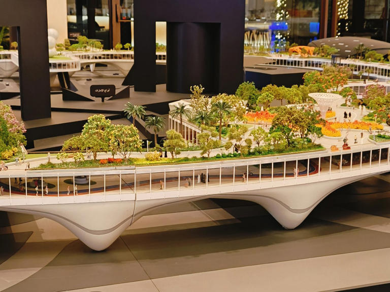 In pictures: Dubai Walk’s Future Loop with elevated walkways