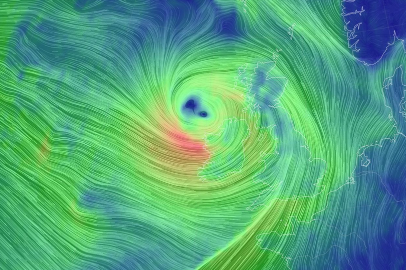 Highest wind speed ever recorded in Ireland as Storm Eowyn heads for UK
