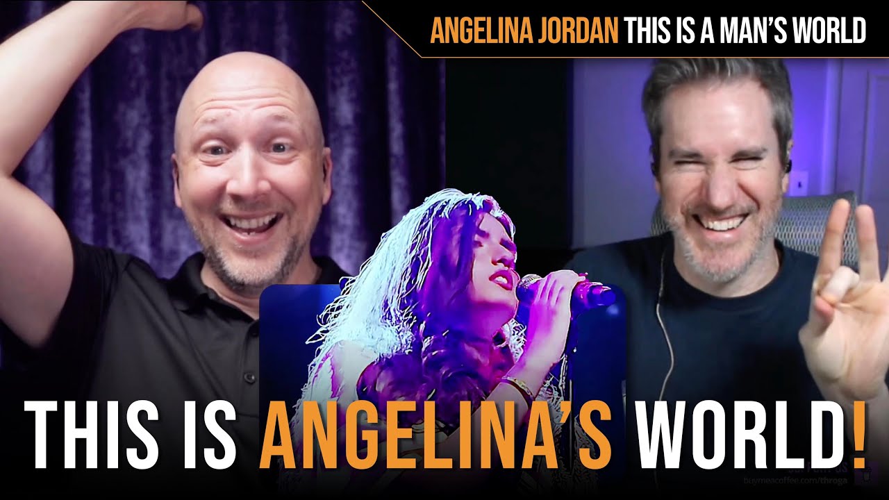 Angelina Jordan Redefines Soul! | “It’s a Man’s World” Live Reaction ...