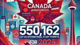 Canada Announces 550,162 Cap On International Study Permits For 2025