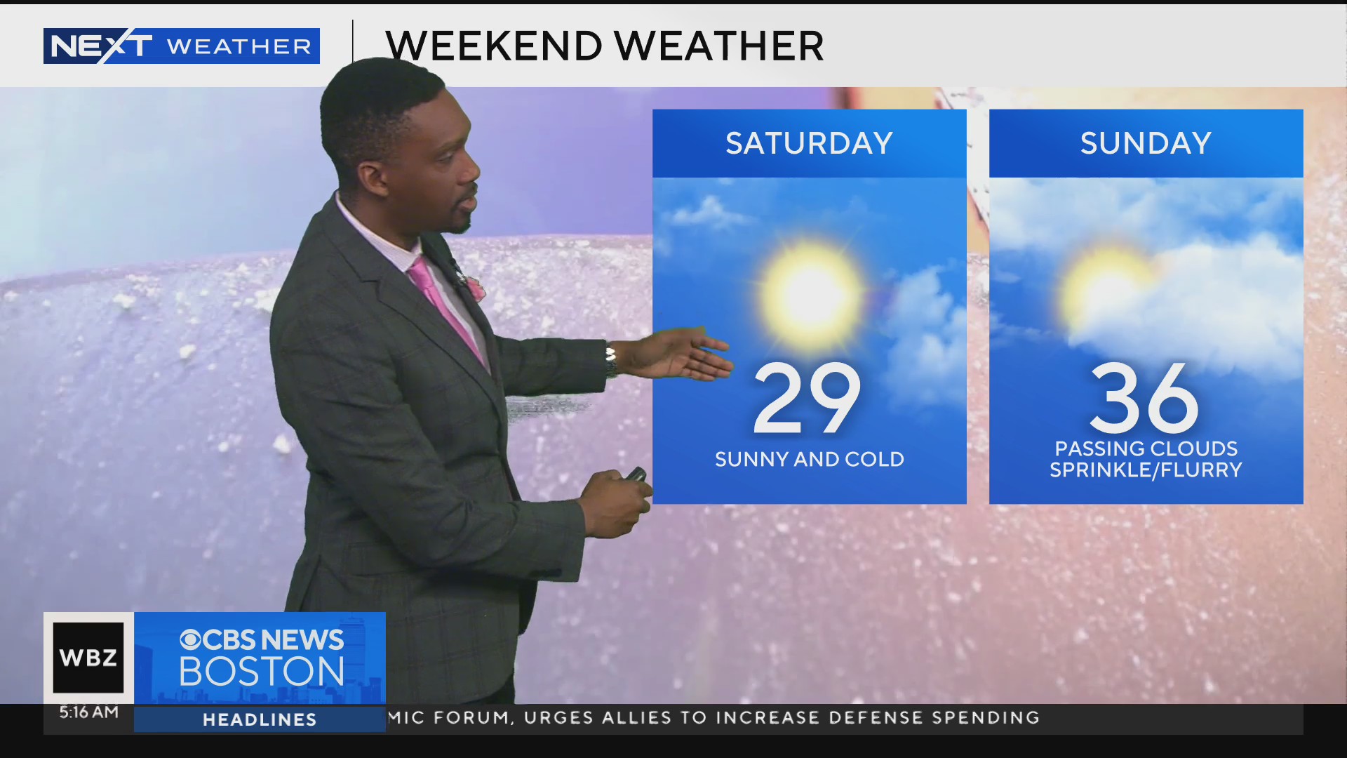 Next Weather: WBZ morning forecast for January 24, 2025