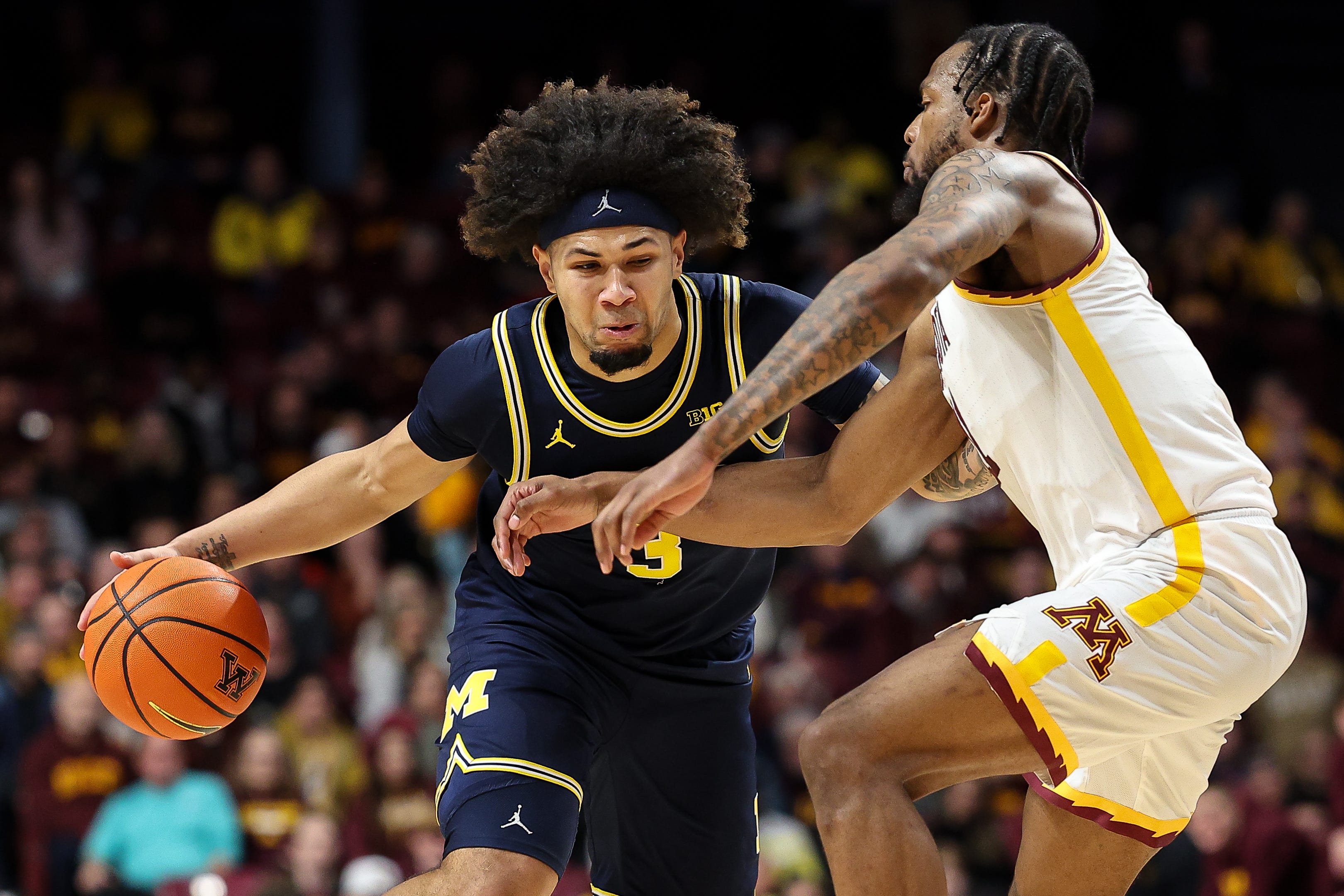 Michigan basketball's Tre Donaldson embracing villain role for Purdue clash