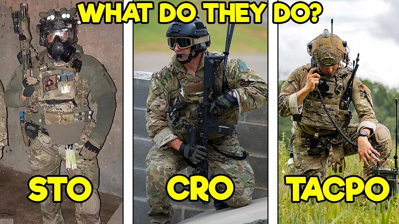 Every Air Force Special Warfare Officer Explained (STO CRO TACPO)