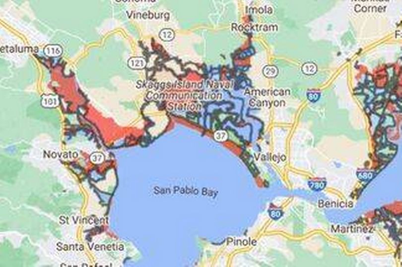 Chilling map shows US cities that will be 'underwater by 2050' due to ...