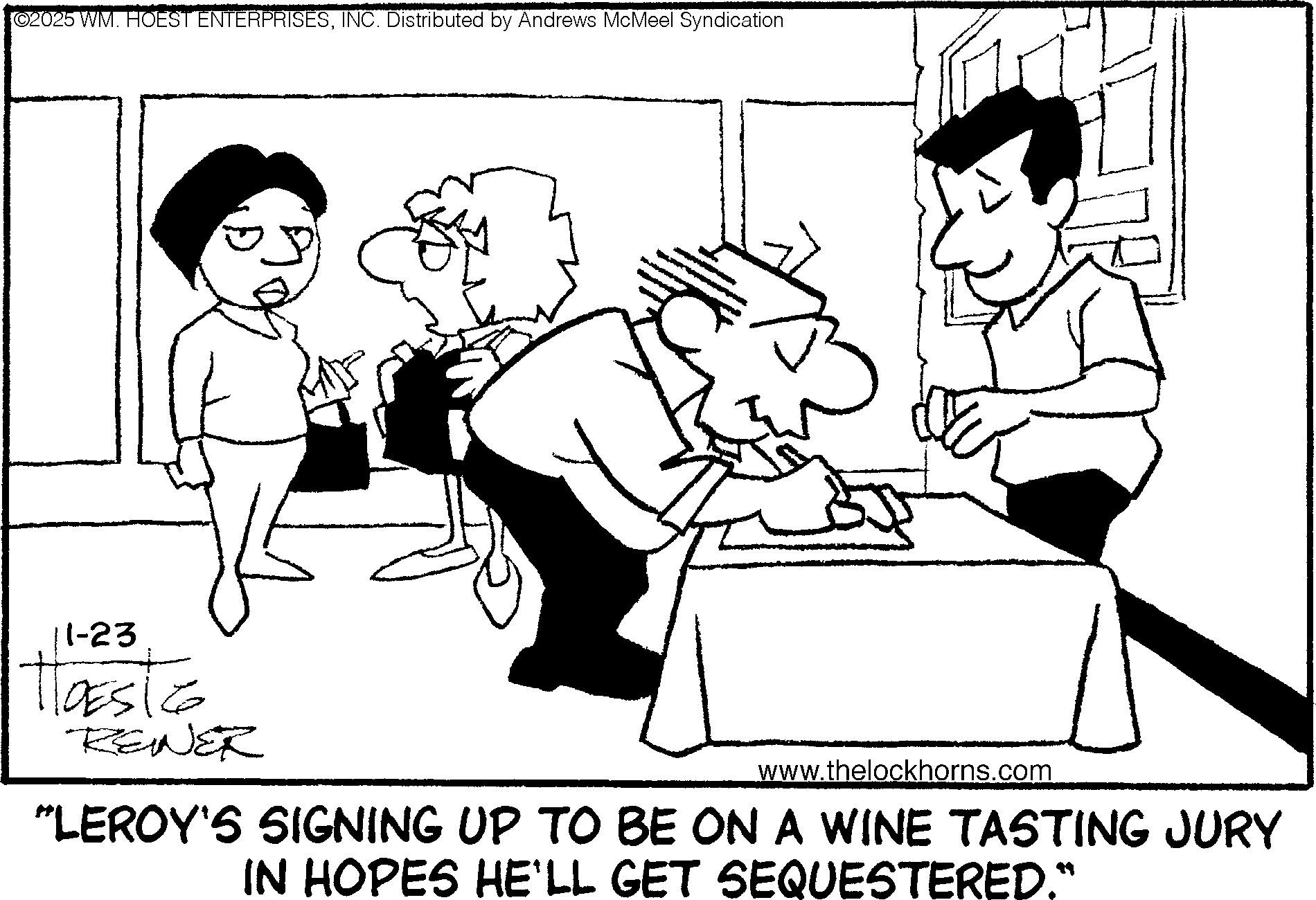 The Lockhorns by Bunny Hoest and John Reiner