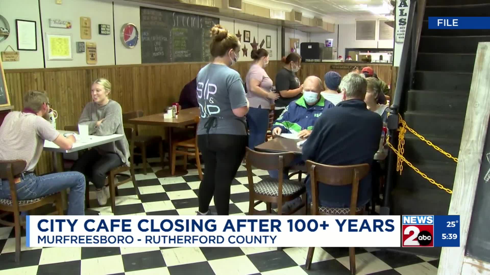 City Cafe in Murfreesboro to close after 100+ years