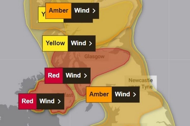 Exact times Storm Eowyn will be worst in Greater Manchester and when ...
