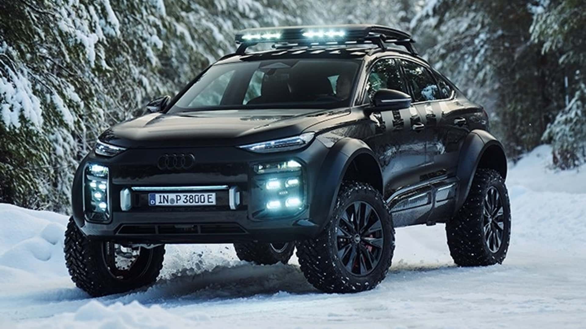 Audi Made an Electric Off-Roader With Portal Axles