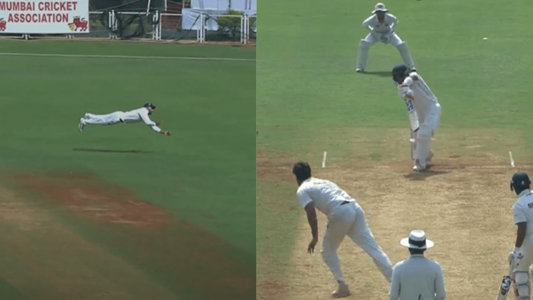 Ranji Trophy: Jammu & Kashmir Skipper Paras Dogra Takes Breathtaking Catch Of Mumbai Skipper ...