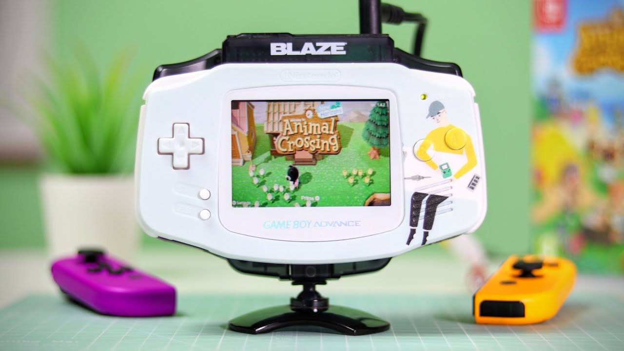 Playing Nintendo Switch on a GameBoy Advance