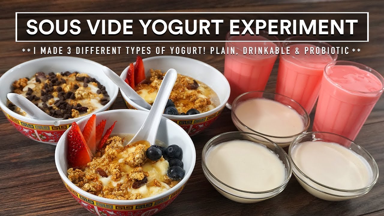 Home Yogurt Experiment: Sous Vide Method Reviewed