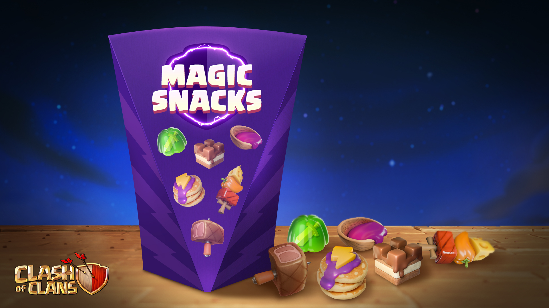 Clash of Clans Magic Snacks Event: All Freebie Rewards, Listed