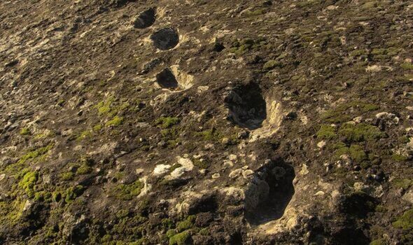 'Devil' humans who left footprints in volcanic ash 350,000 years ago ...