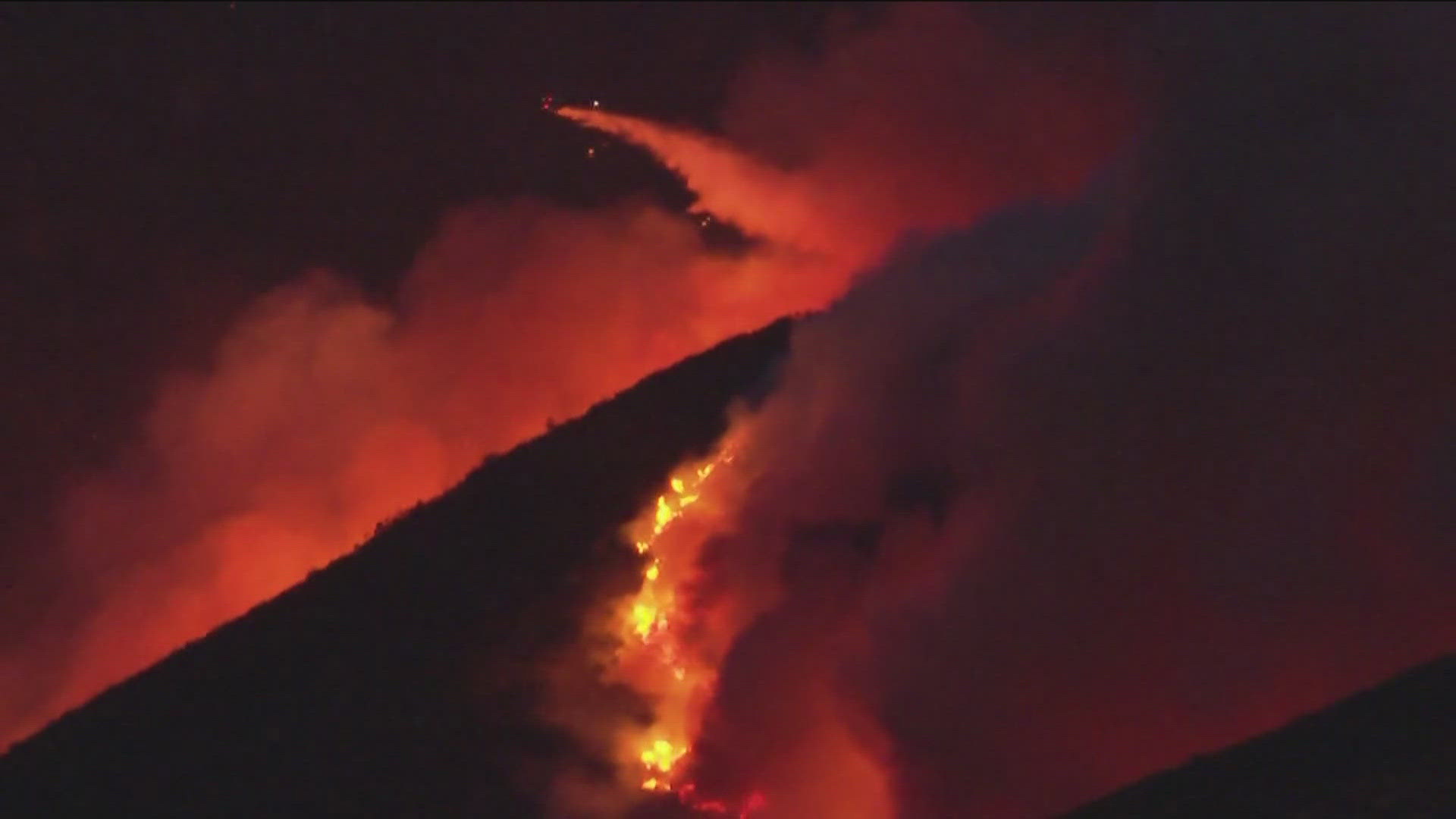 Evacuation orders issued for Border 2 Fire near U.S.-Mexico border