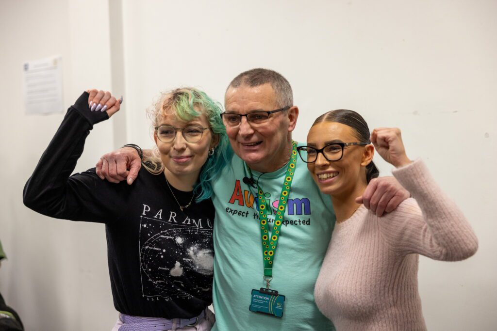 Autistic man who struggled to hug his kids because of condition sets ...