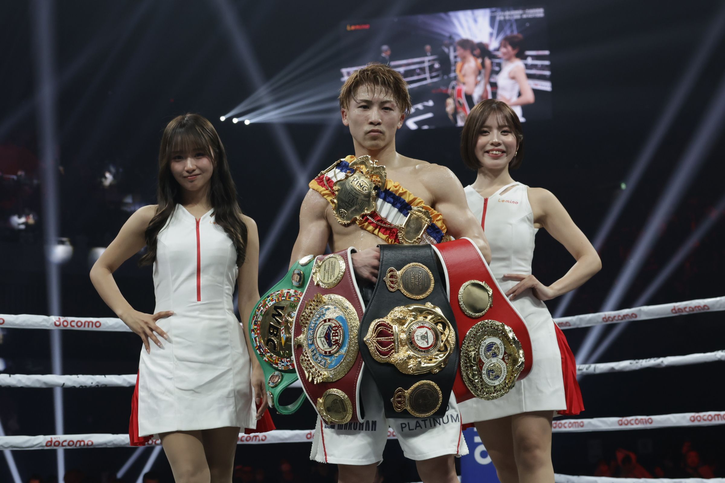 【Lemino BOXING】井上尚弥が衝撃の右ストレートでキム・イェジュンに4RKO勝利！世界戦10連続KO勝ちで今春のラスベガス進出を明言