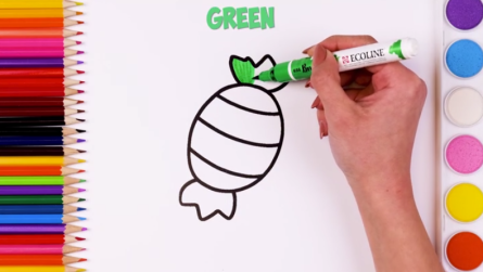 Coloring in Fun Drawings for Kids