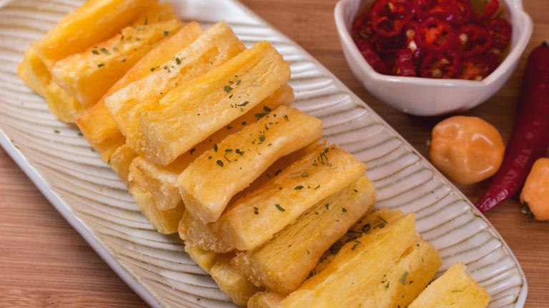 For The Crispiest Yuca Fries, Stick To This Prep Process